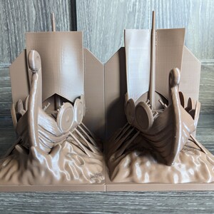 Viking Longship Bookends - Etsy