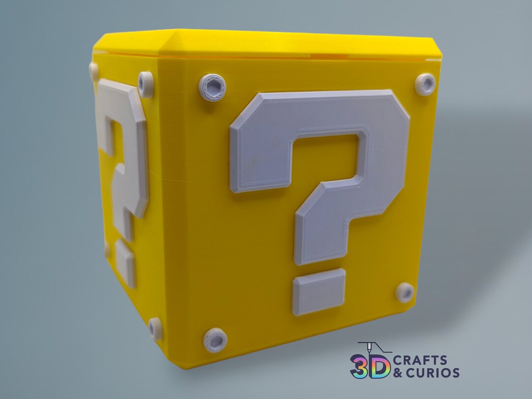 Mario Coin Block Bank - Etsy