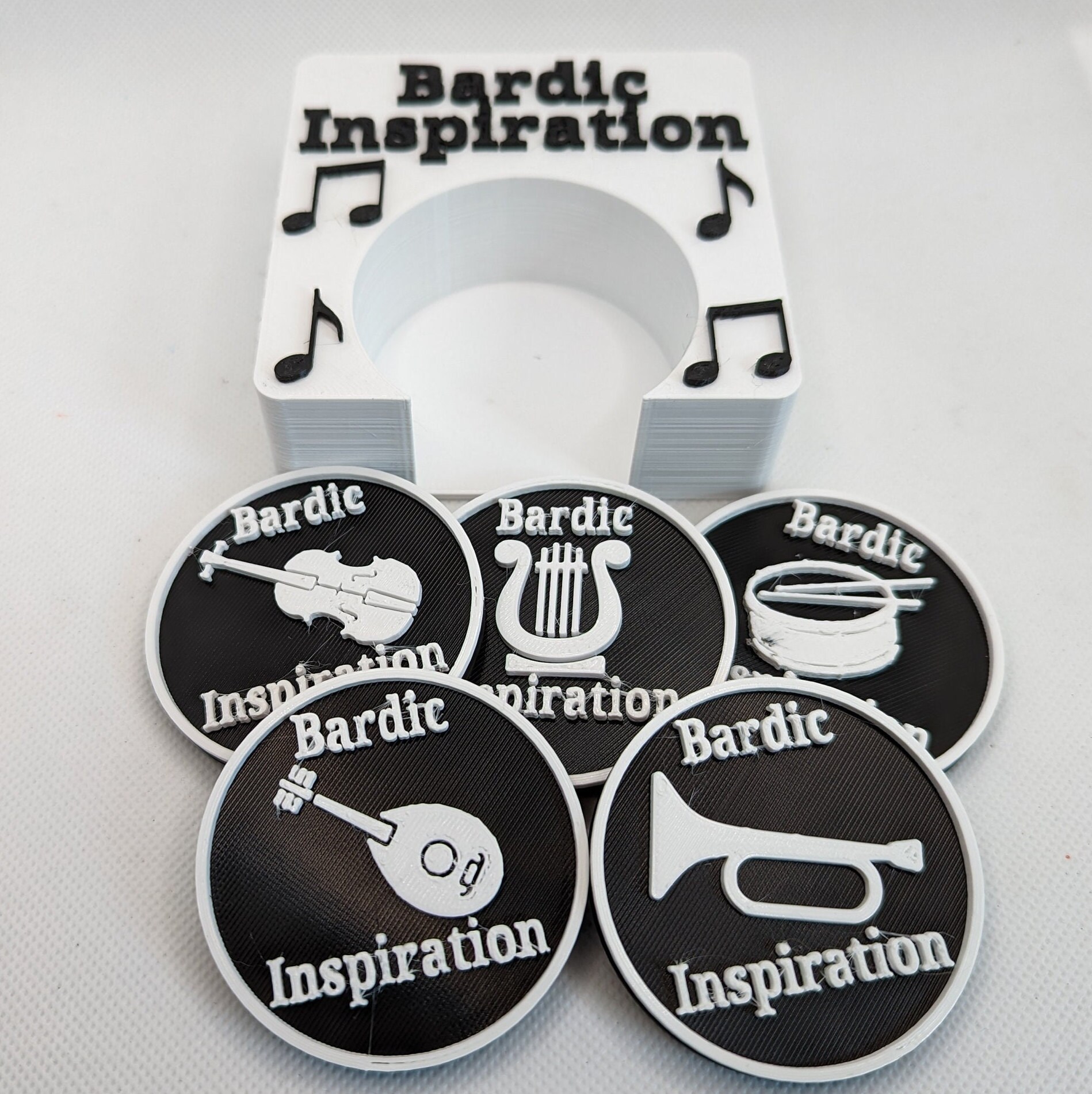 D&D Bardic Inspiration Coins - Etsy