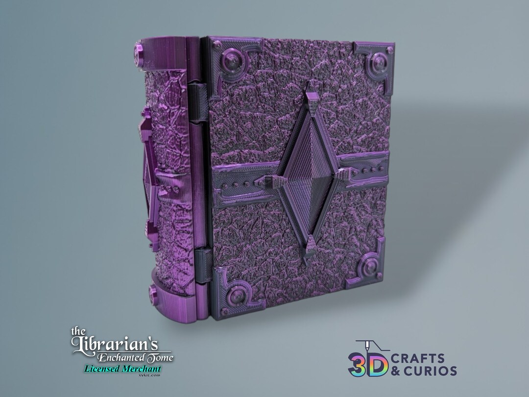 Wizard's Travel Tome Spellbook for Card Game or Dice Storage - Etsy