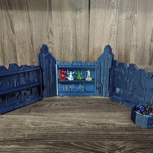 Alien City DM / GM Screen With Dice Towers - Etsy