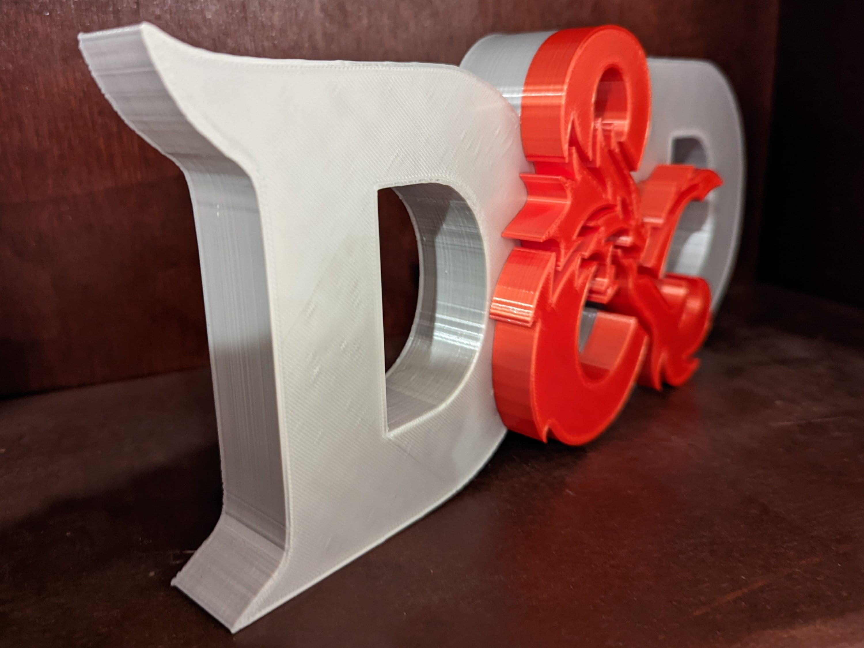 3D Dungeons and Dragons D&D Logo Sign - Etsy