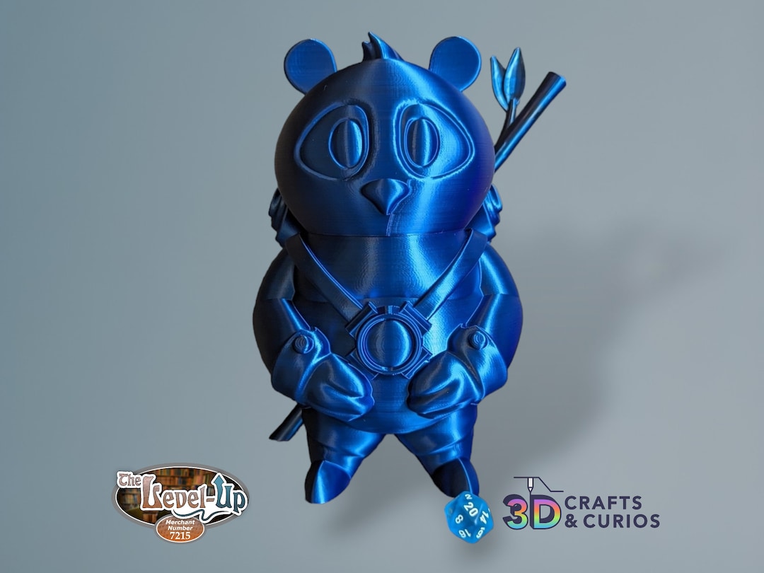 Peng-li the Panda Dice / Storage Box - Etsy