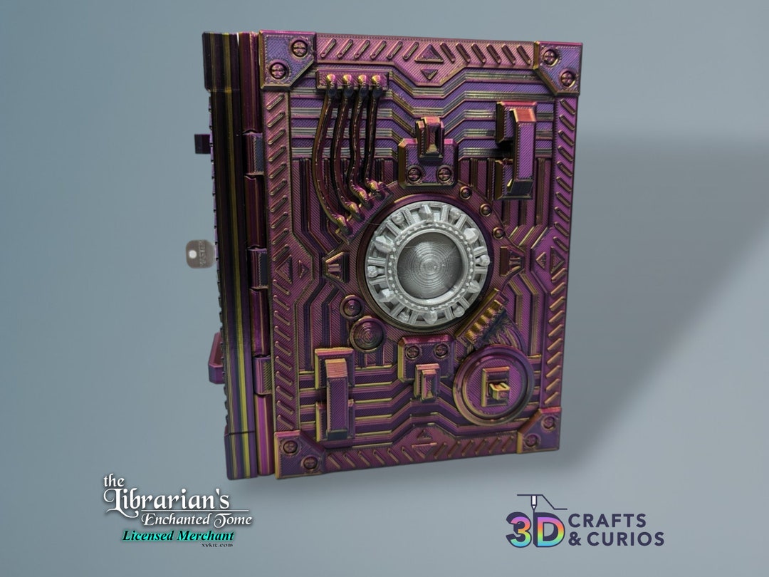 Robotic Reactor Spellbook for Card Game or Dice Storage - Etsy