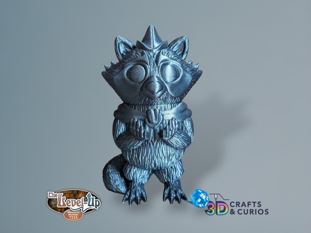 Riley the Raccoon Dice / Storage Box - Etsy