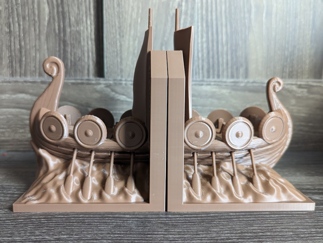 Viking Longship Bookends - Etsy