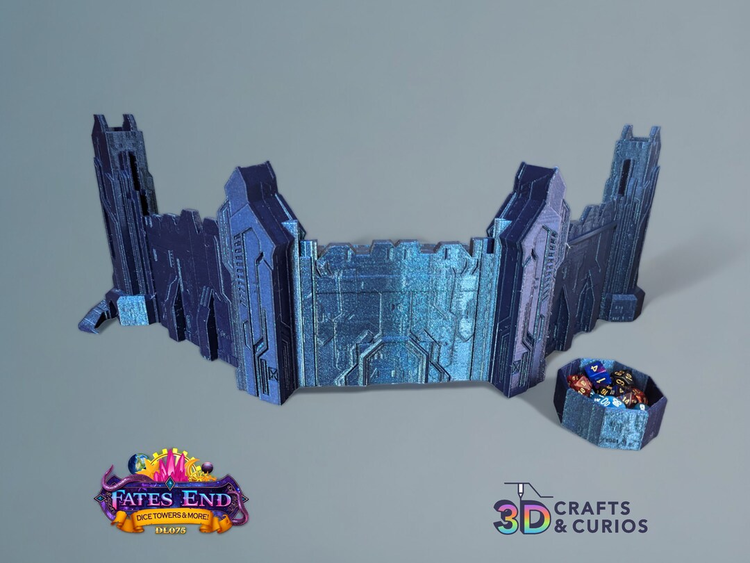 Alien City DM / GM Screen With Dice Towers - Etsy