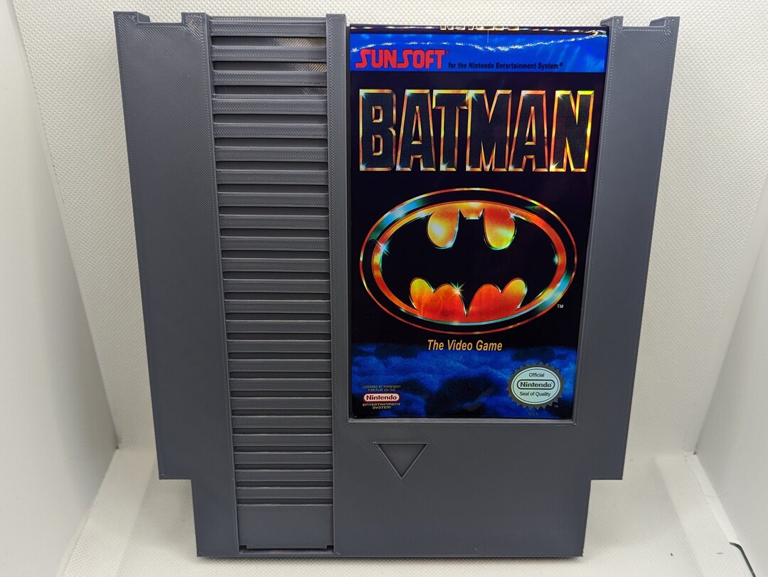 Giant Nintendo Cartridge Batman - Etsy
