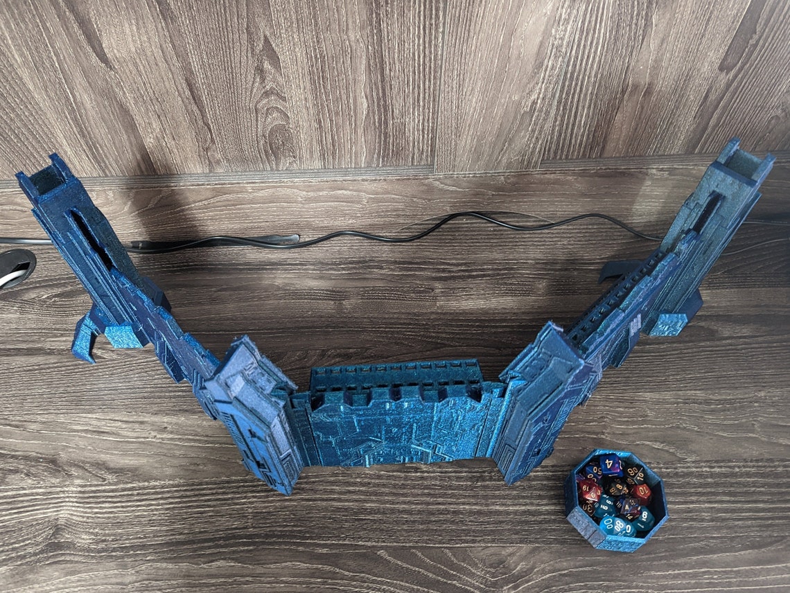 Alien City DM / GM Screen With Dice Towers - Etsy