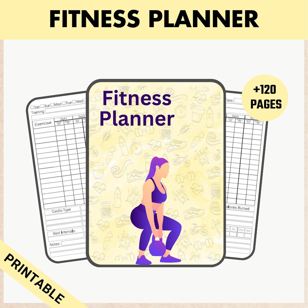 Fitness Planner / Weight Loss Tracker / Self Care / Habit Tracker ...