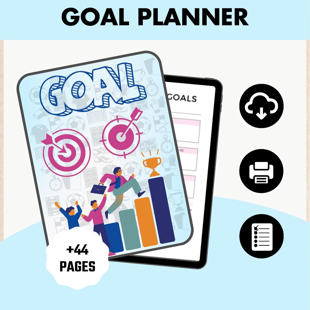 Goal Planner / Smart Goal Kit / Planning / Vision Board Printables ...