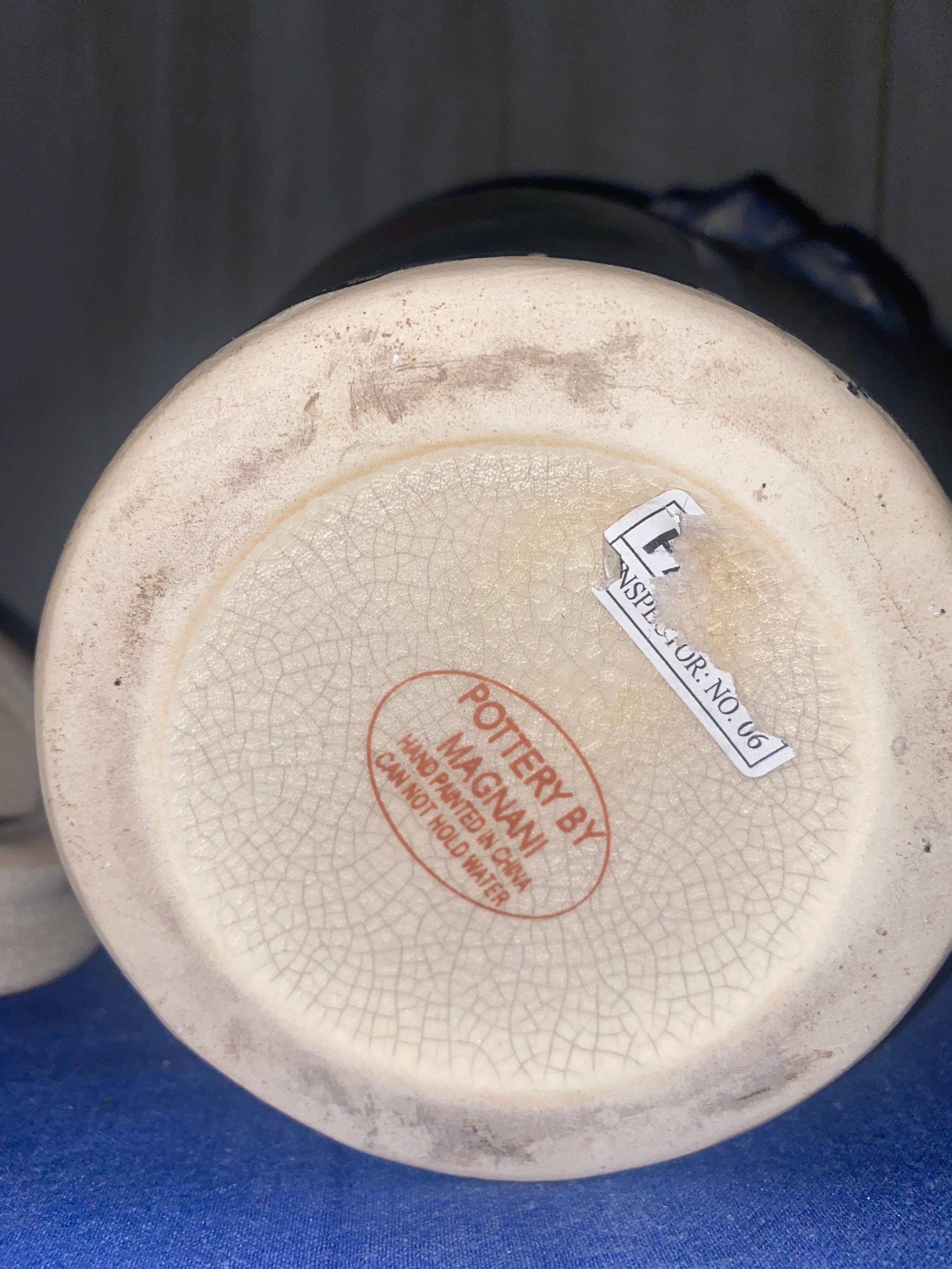 Magnani Pottery Vase/urn With Lid - Etsy