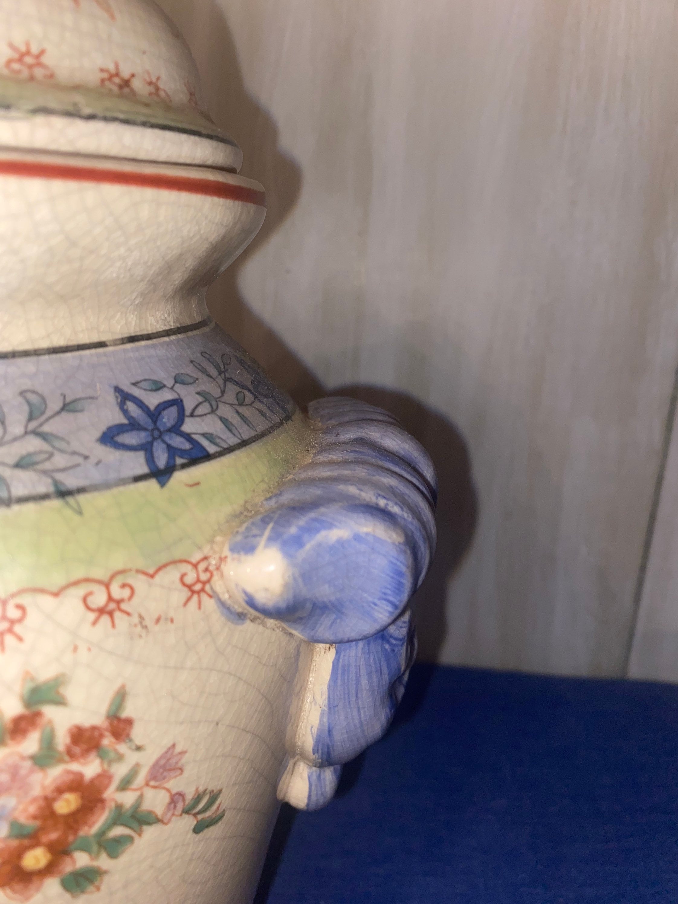 Magnani Pottery Vase/urn With Lid - Etsy