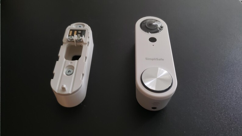 Spacing Mount for Simplisafe Wired Doorbell (regular/narrow Base) - Etsy