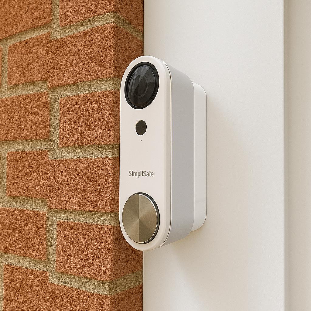 Spacing Mount for Simplisafe Wired Doorbell (regular/narrow Base) - Etsy