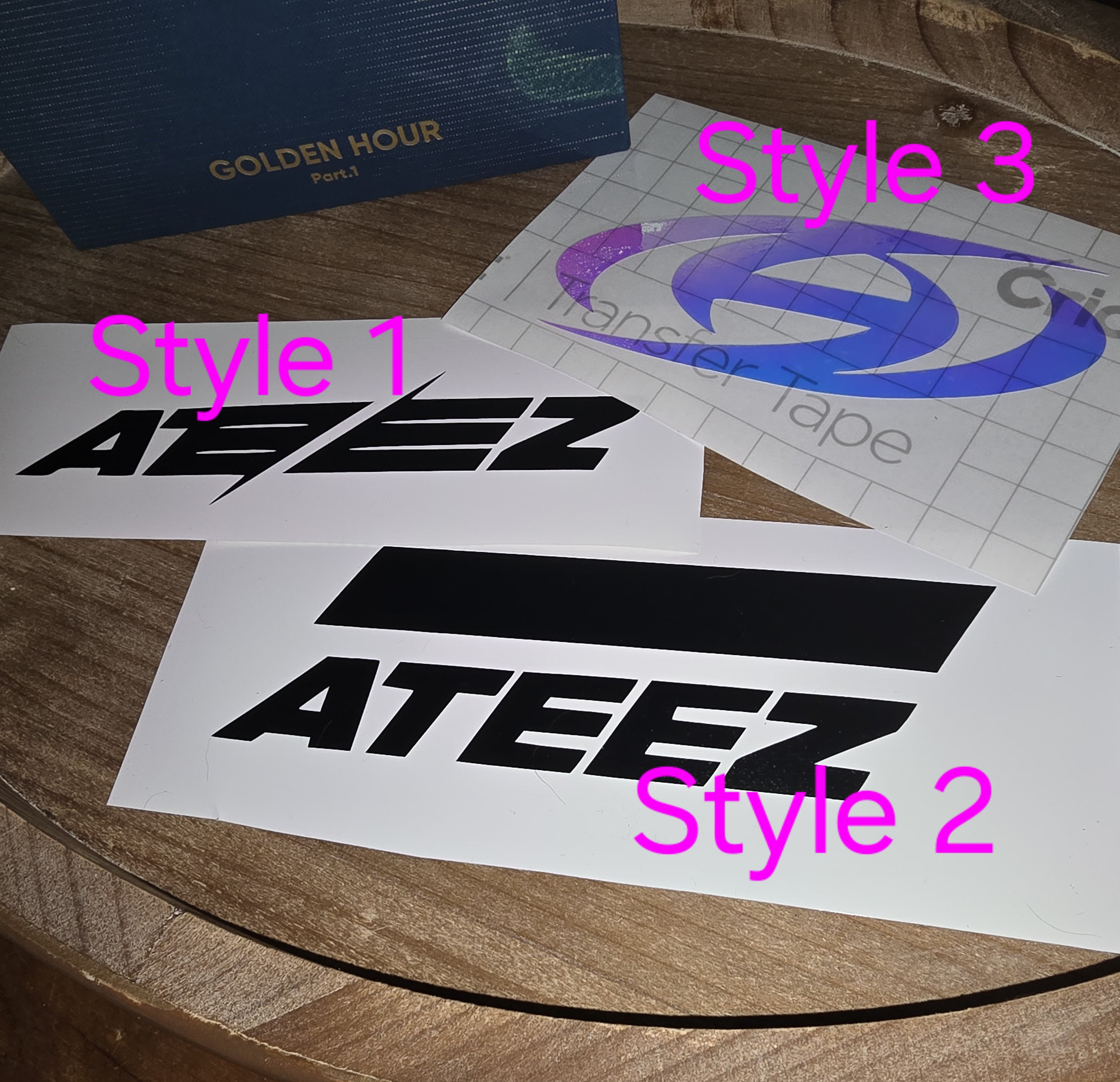 Ateez Vinyl Decals - Etsy
