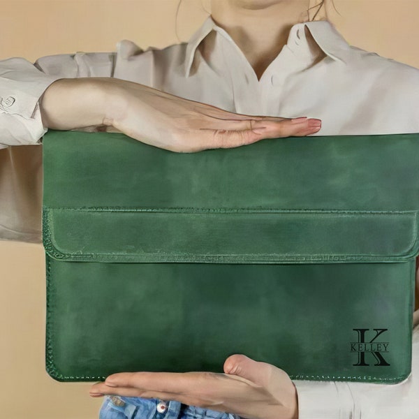 Custom Leather Portfolio Women - Etsy