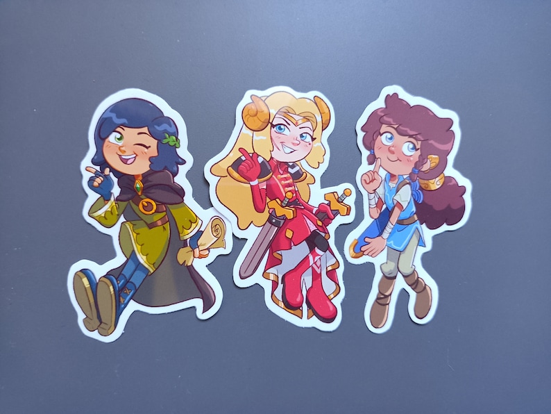 Amphibia Fantasy Stickers Anne Sasha Marcy - Etsy