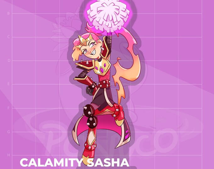 Amphibia Calamity Sasha Standee - Etsy