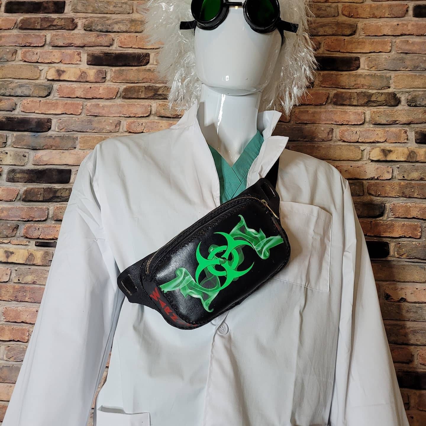 Glow in the Dark Biohazard Fanny Pack - Etsy