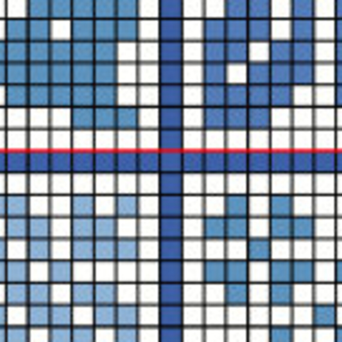 Cross Stitch Delft Tiles Pattern PDF - Part 1, Monochrome Blue Dutch ...