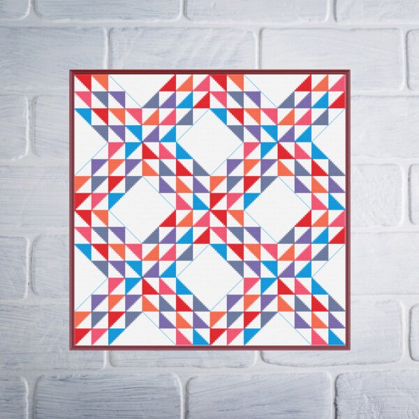 Ocean Wave Quilt Block Pattern - Etsy