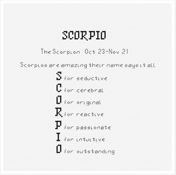 Which Month Is Scorpio