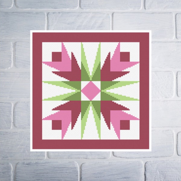 Cactus Quilt Block - Etsy