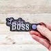 Lady Boss Keychain Lady Boss Gift Lady Boss Logo Boss Lady - Etsy