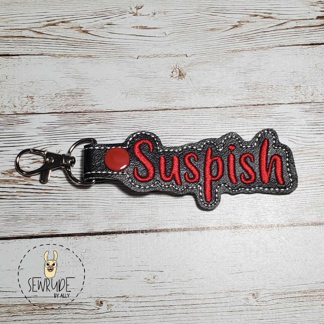 Suspish Keychain, True Crime Keychain, Fandom Keyfob - Etsy
