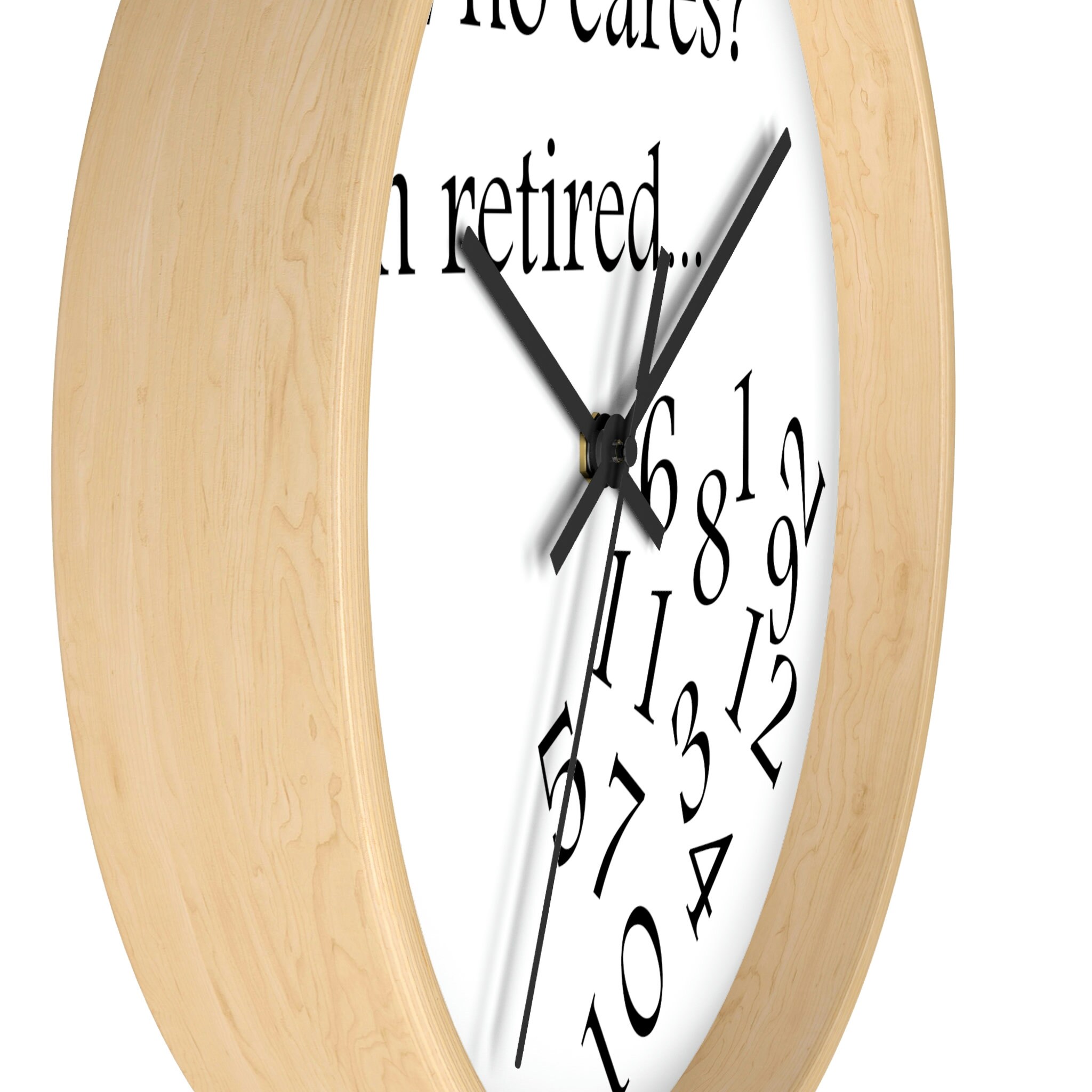 Personalized Retirement Gift Clock – Unique Statement Piece for the ...