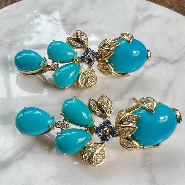 Turquoise Sapphire - Etsy