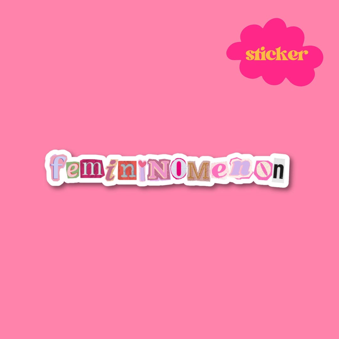 Femininomenon Chappell Roan - Waterproof and Holographic Stickers - Etsy