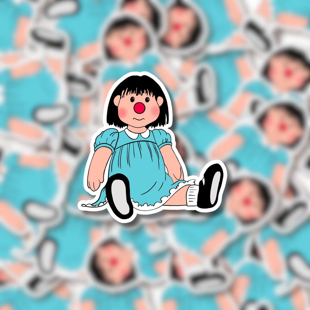 Big Comfy Couch Molly Doll Sticker - Water Resistant Stickers - Etsy