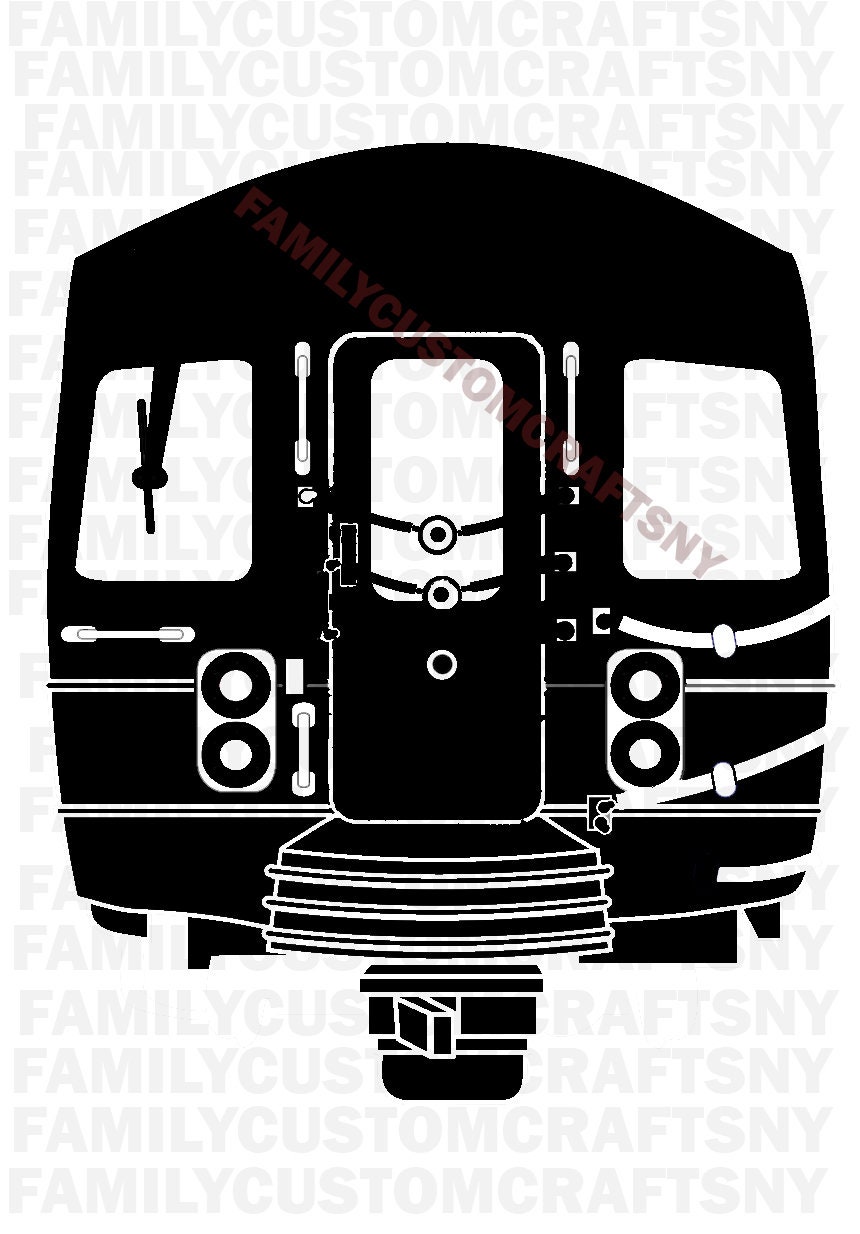 Train SVG and PNG. NYC Train. City Train. Great for All Crafts - Etsy