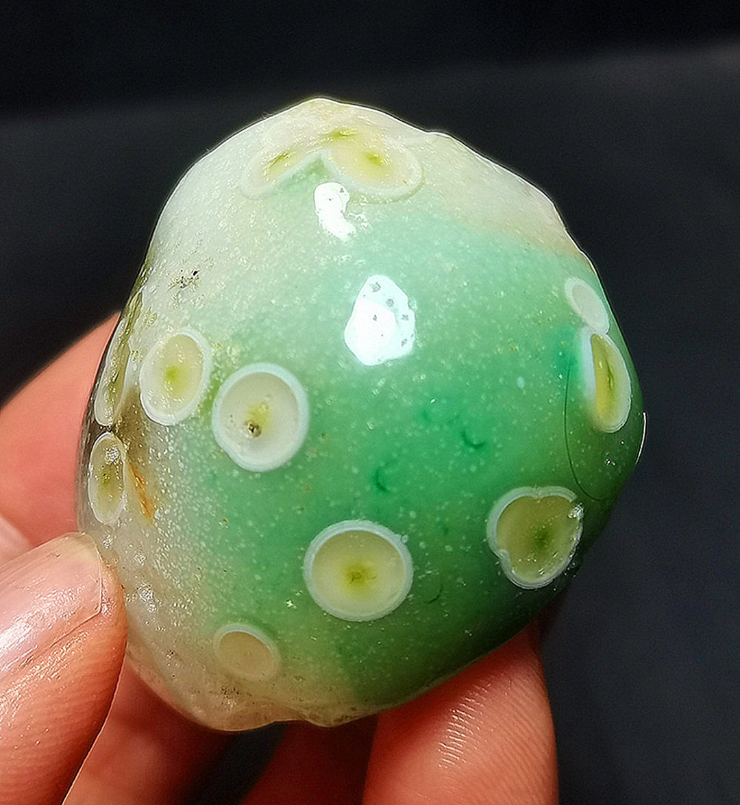 Wow, Very 8PC Rare Natural Gobi Agate Eyes Agate/stone Madagascar ...