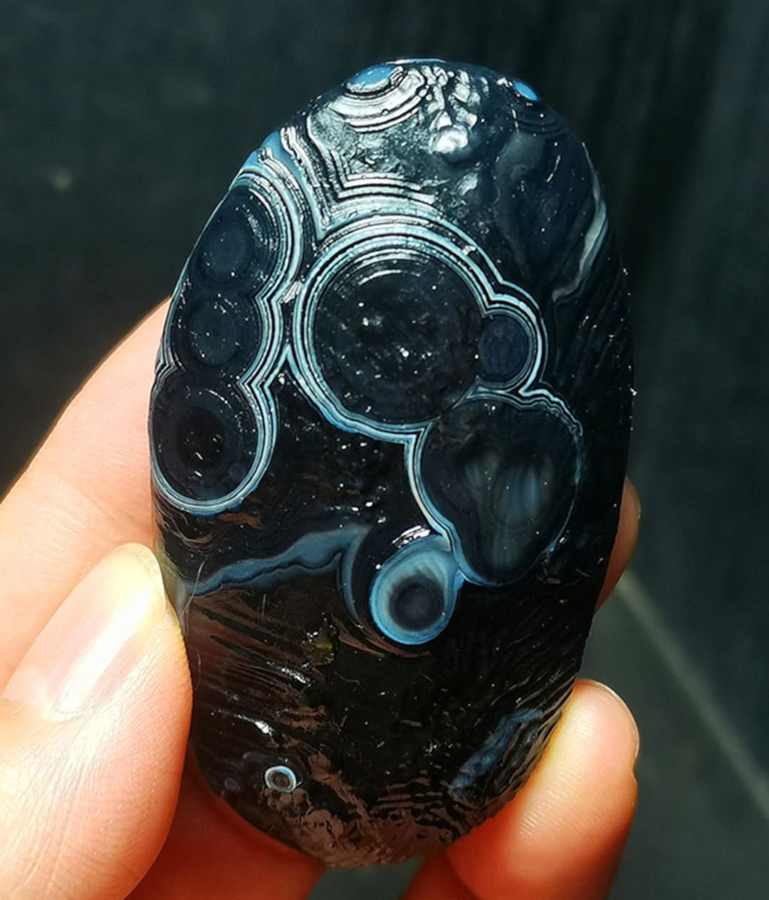 Wow, Very Rare Natural Gobi Agate Eyes Agate/stone Madagascar /healing ...