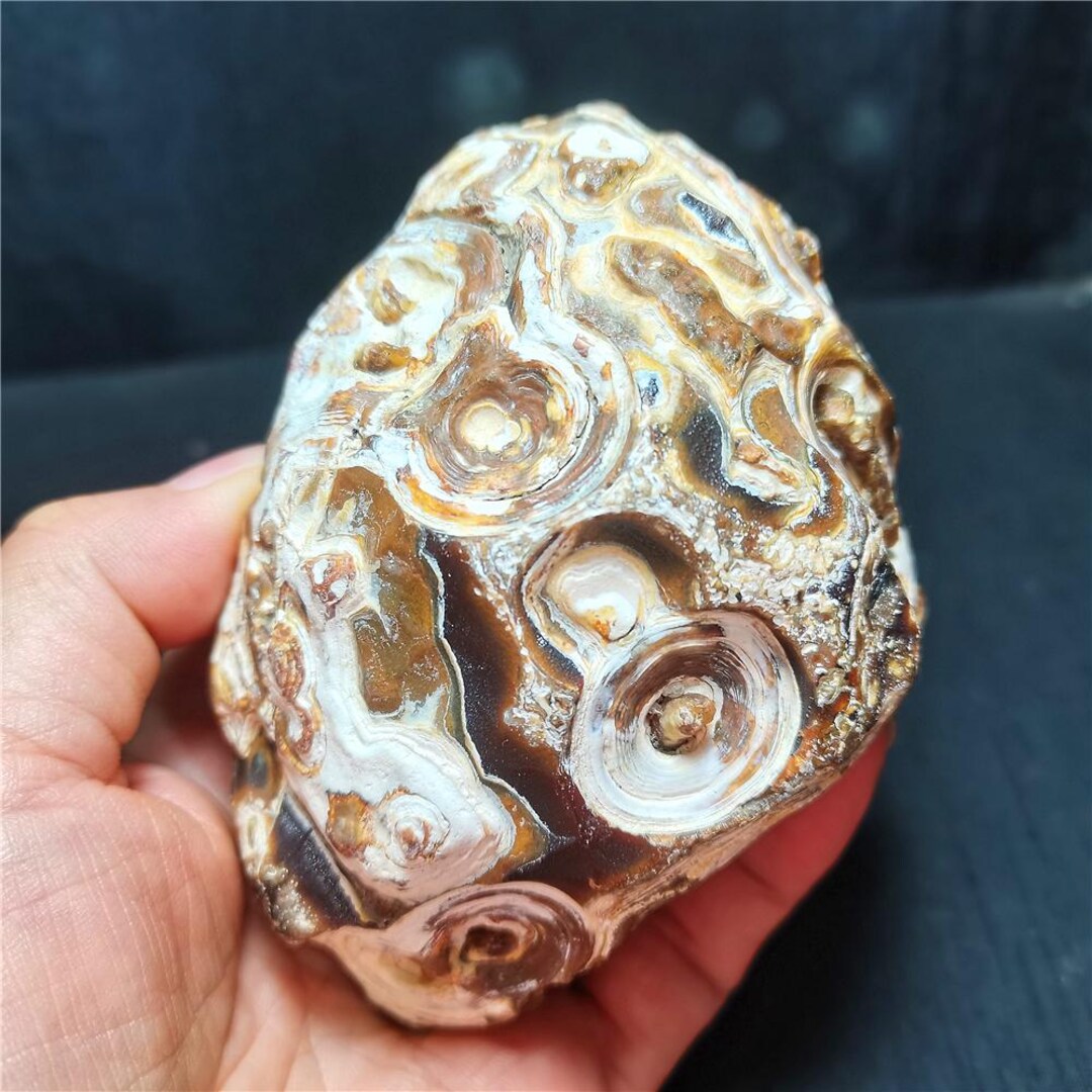 AAAAA Rare Natural Inner Mongolia Gobi Eye Agate Eye Stone Series ...