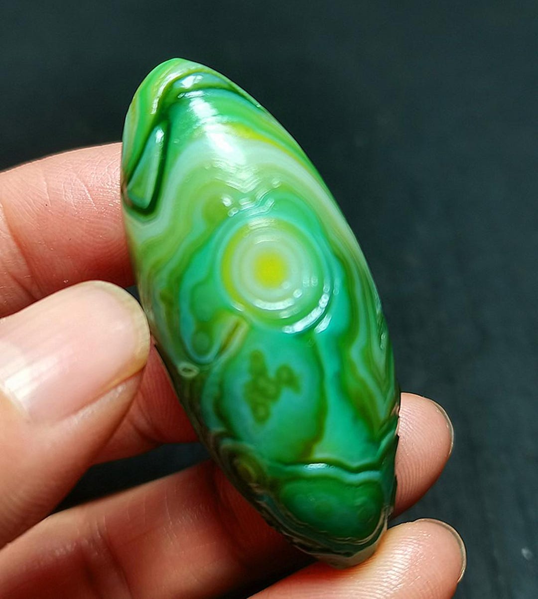 Rare Gobi Agate Stone: Natural Eyes Agate, Healing Crystal, 52mm - Etsy