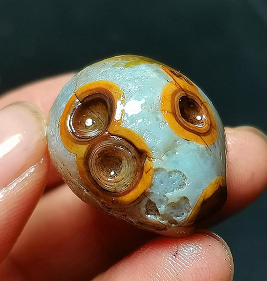 AAAAA Natural Inner Mongolia Gobi Eye Agate Eye Stone Series /stone ...