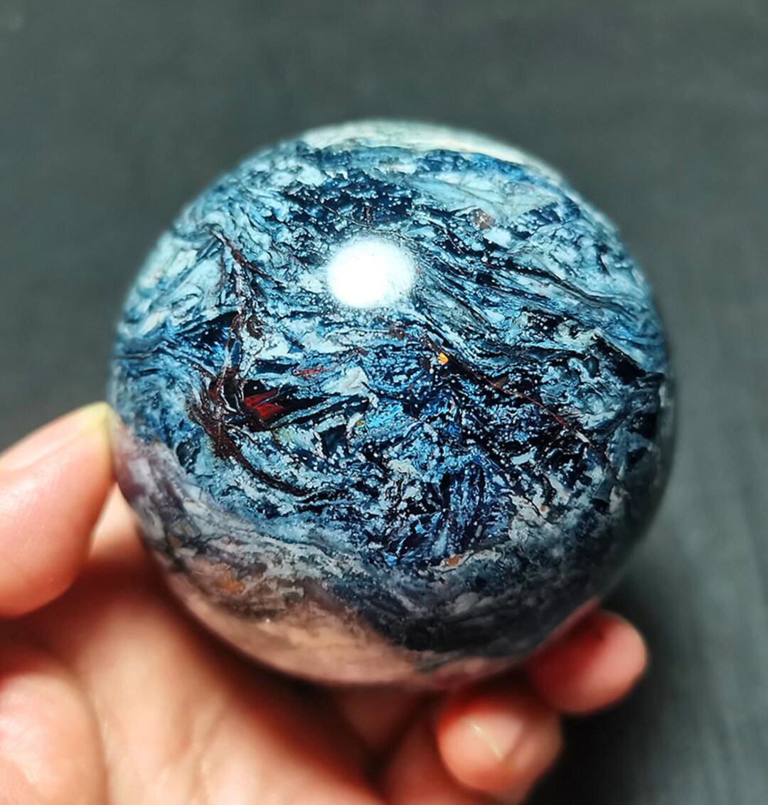 Natural Namibia Pietersite Gemstone Sphere, Healing Crystal - Etsy