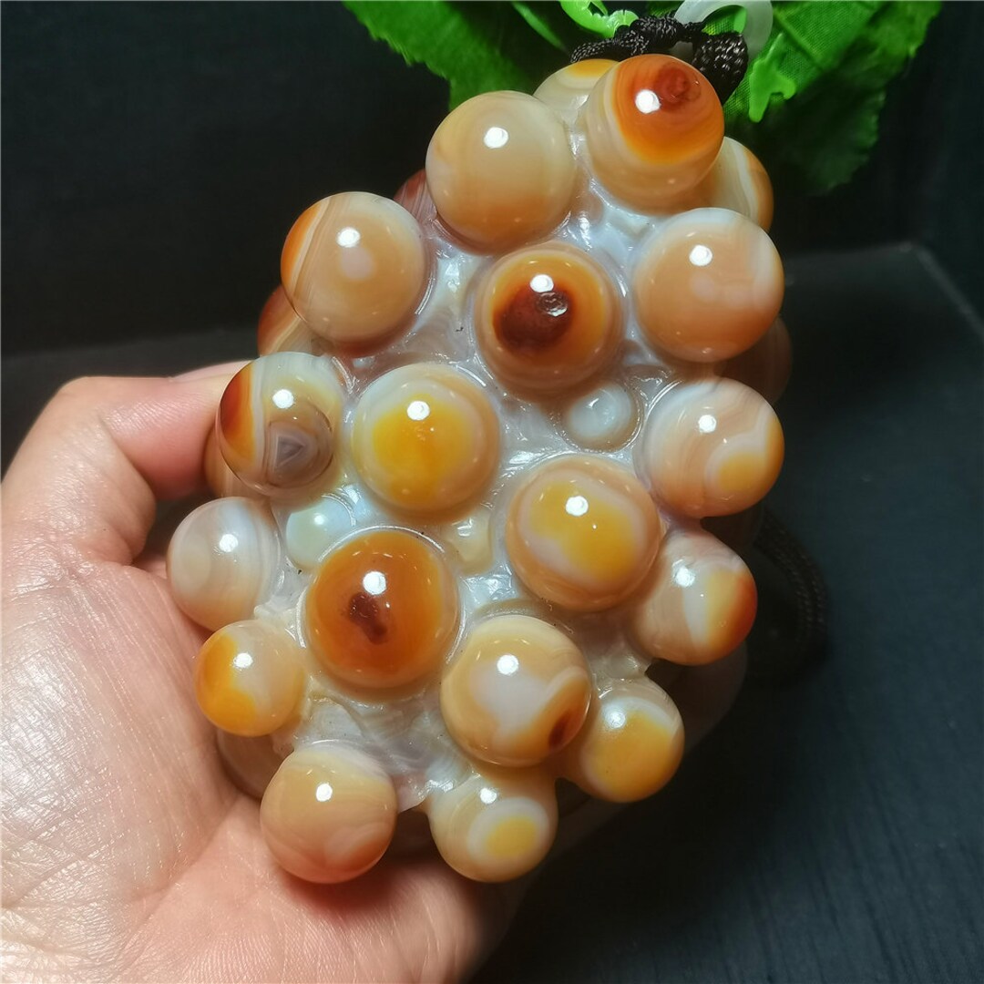 AAA Natural Inner Mongolia Gobi Eye Agate Eye Stone Pendant Series ...