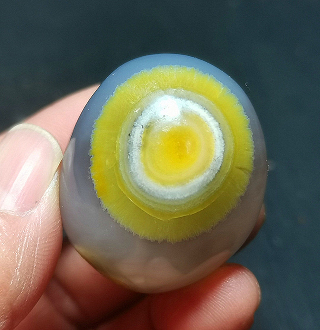 AAAAA Rare Natural Inner Mongolia Gobi Eye Agate Eye Stone Series ...