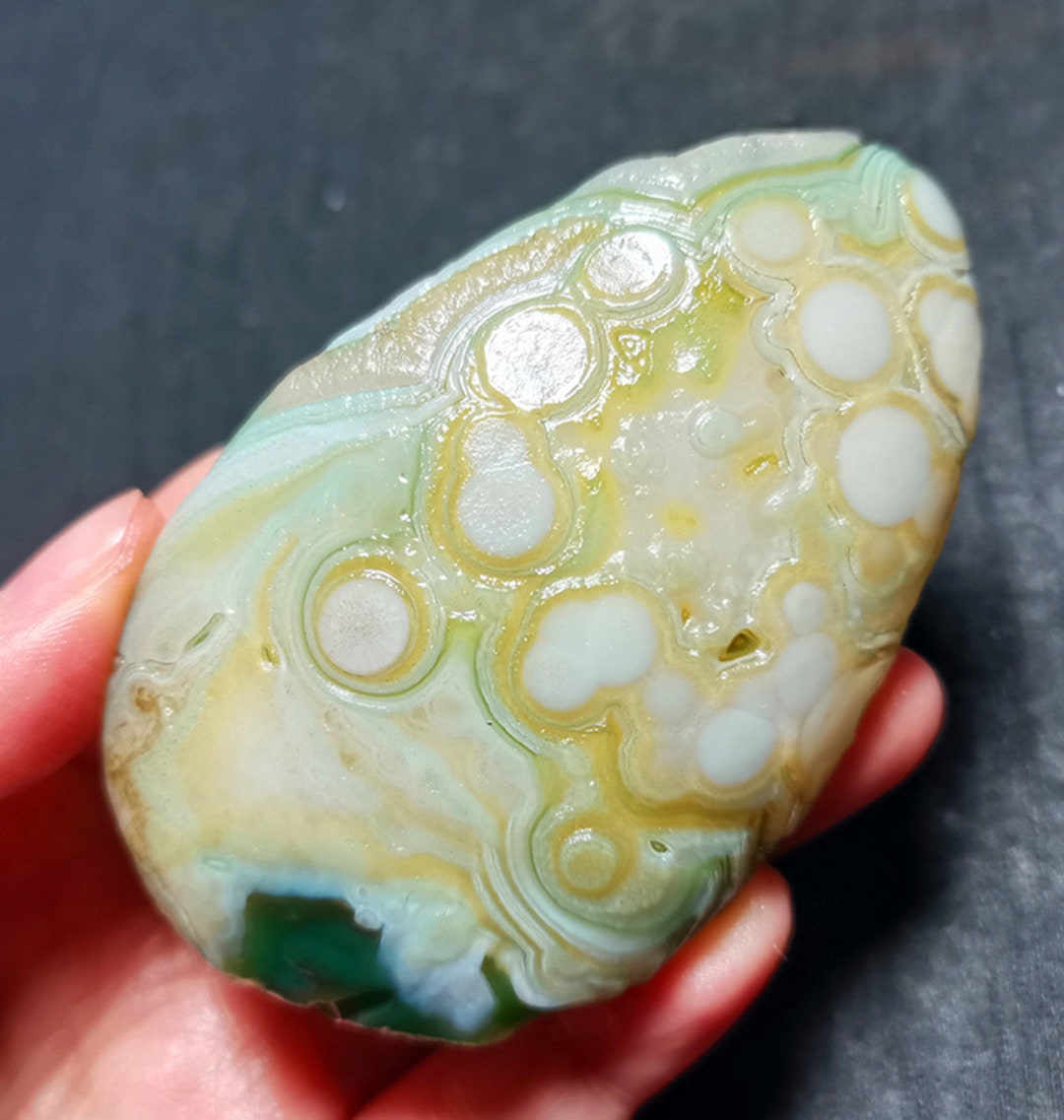 AAAAA Rare Natural Gobi Agate Eyes Agate/stone Madagascar /healing ...