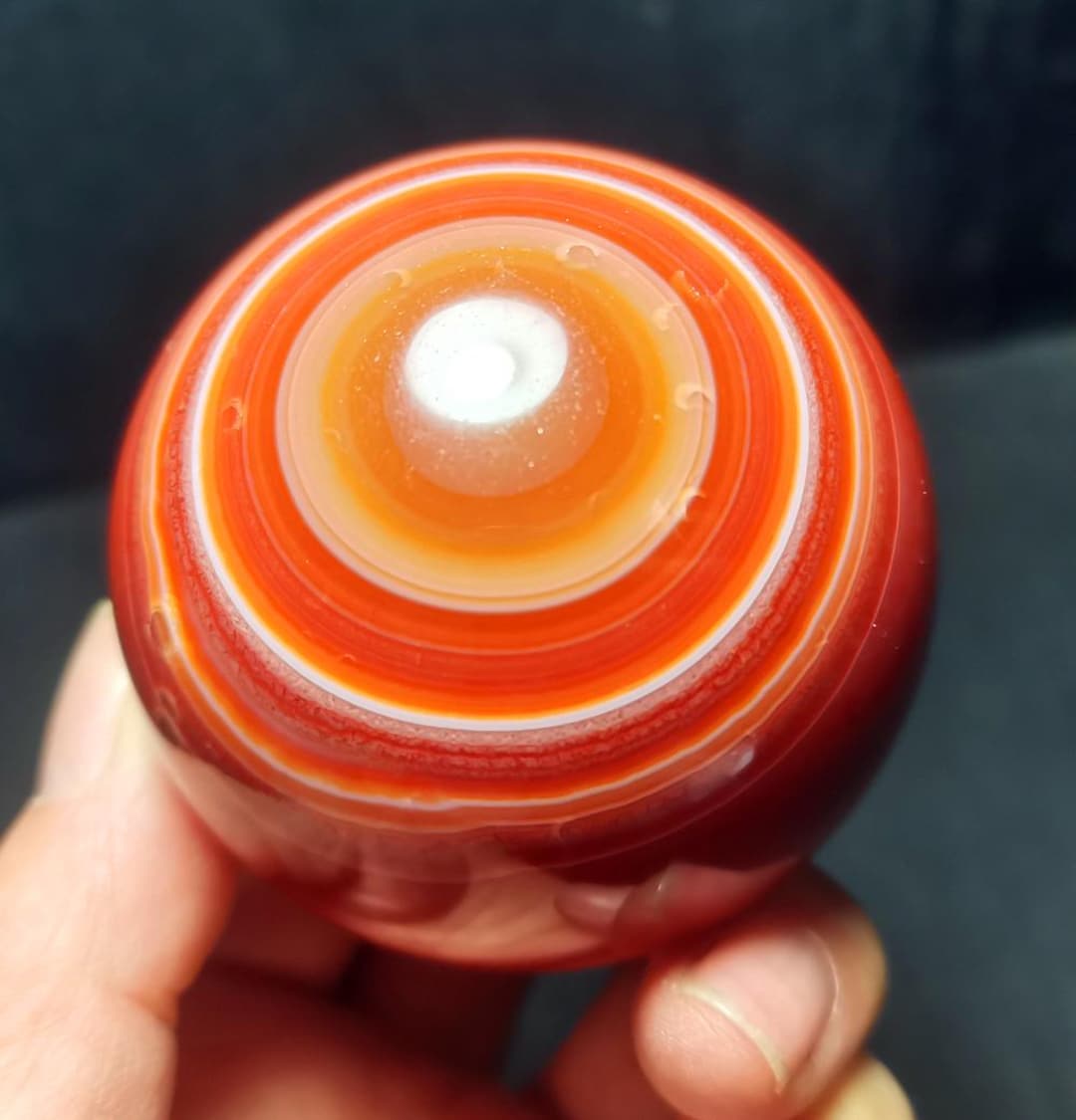 Rare Gobi Eye Agate Sphere: Natural Healing Stone, Energy Gift - Etsy