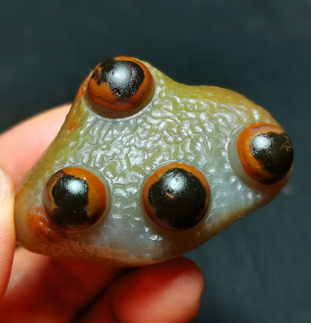 AAAAA Natural Beautiful Gobi Agate Eyes Agate Gobi Beach, Inner ...