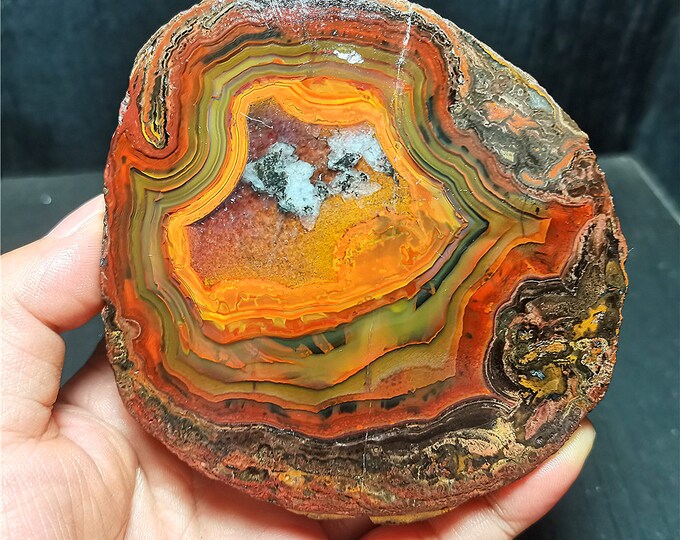 AAA Natural Warring States Red Agate Quartz Crystal /healing Agate ...