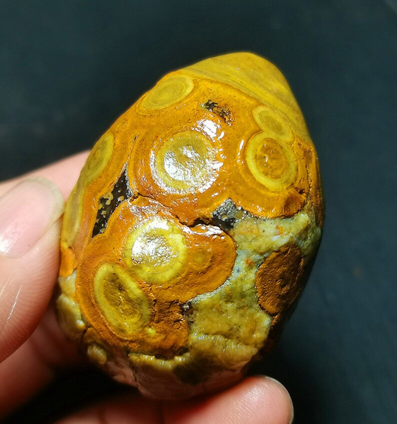 Rare Gobi Eye Agate Stone: Natural Inner Mongolia Healing Crystal - Etsy