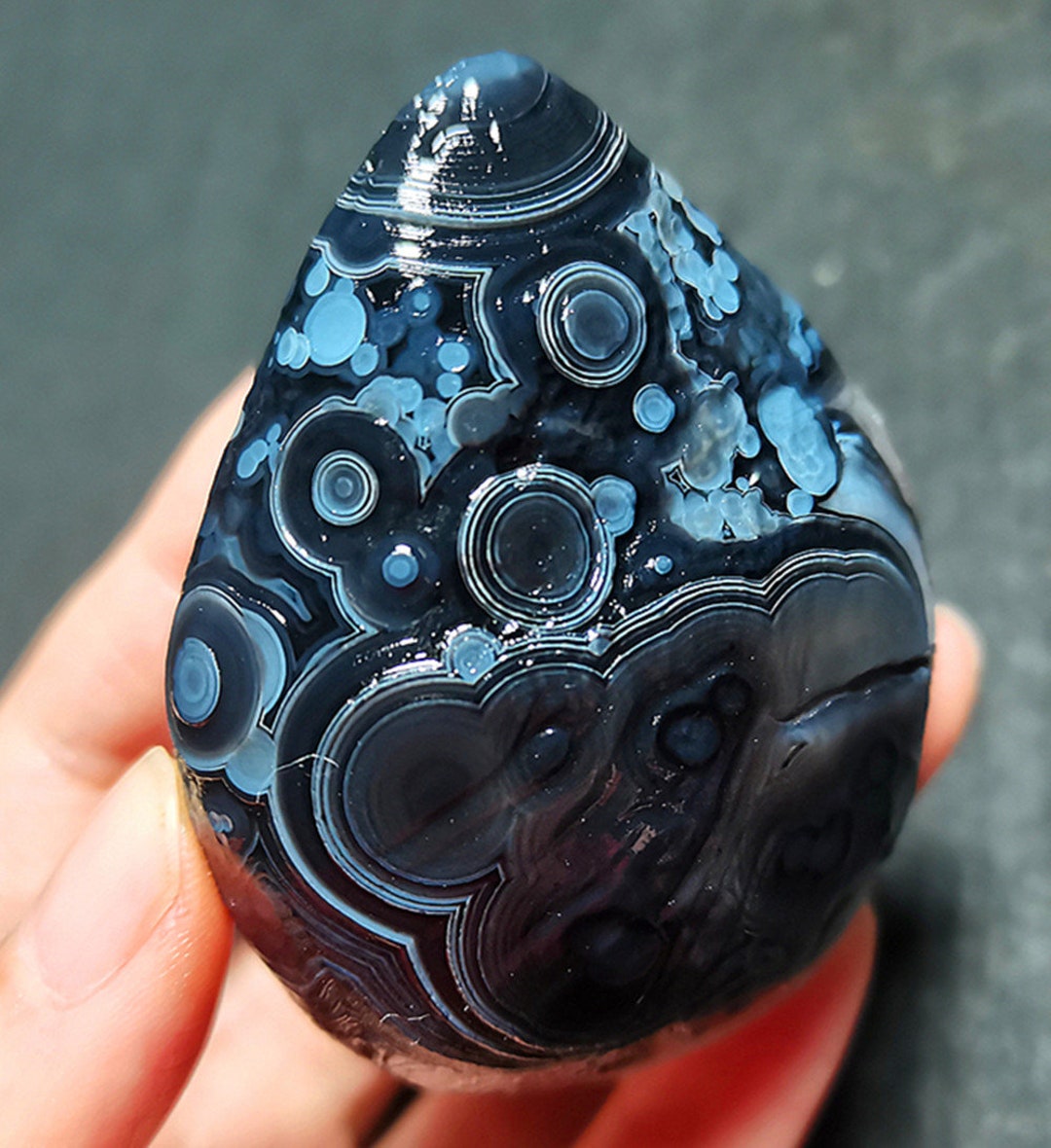 Wow, Very Rare Natural Gobi Agate Eyes Agate/stone Madagascar /healing ...