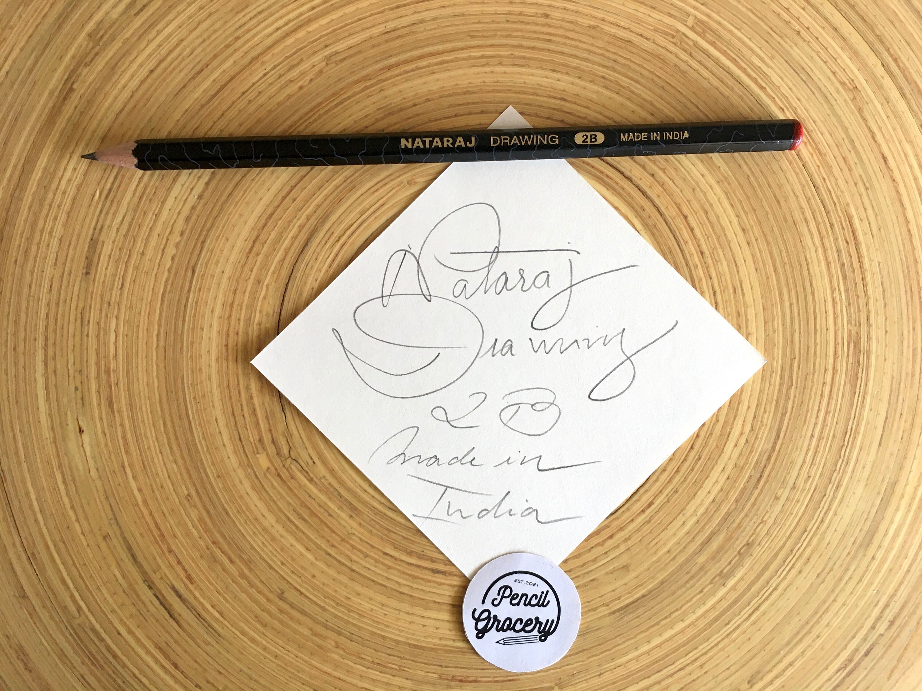 Nataraj Drawing 2B made in India - Etsy Hong Kong